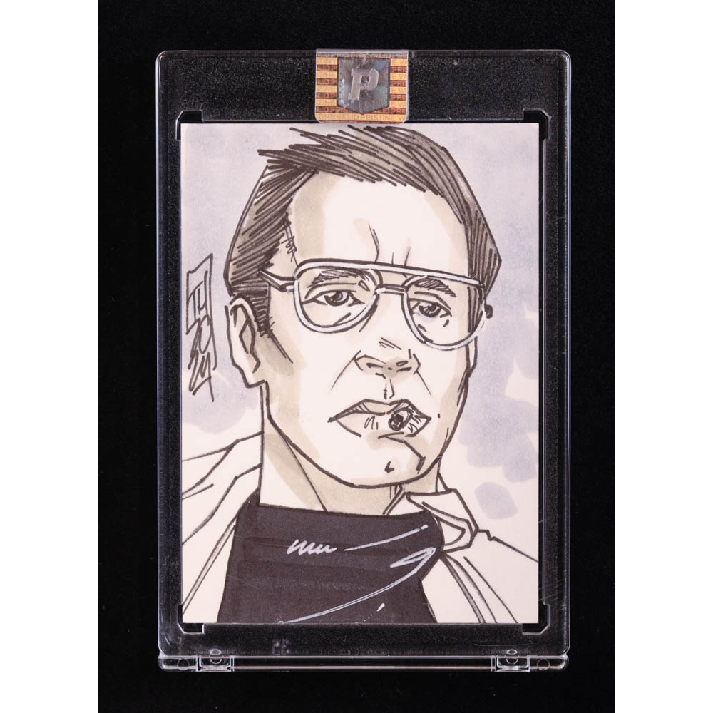 Chief Brody | Jaws | Original Art Sketch Card by Tom Hodges (1/1 ...