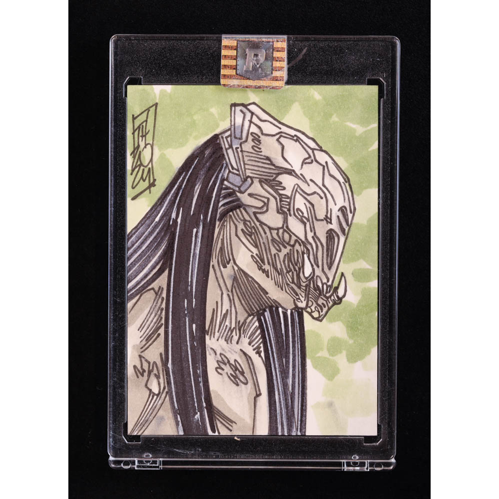 Feral Predator | Predator | Original Art Sketch Card by Tom Hodges (1/1 ...