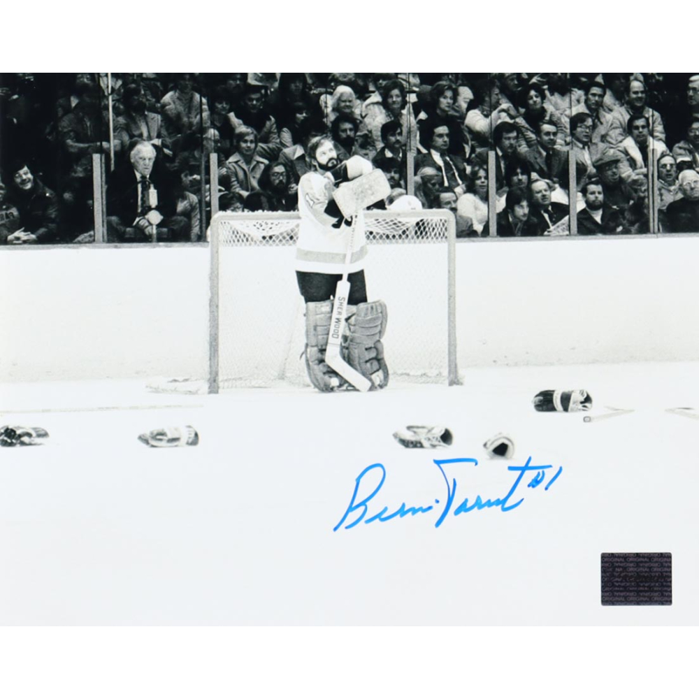 Bernie Parent Signed Flyers 8x10 Photo (Premium Autographs) | Pristine ...