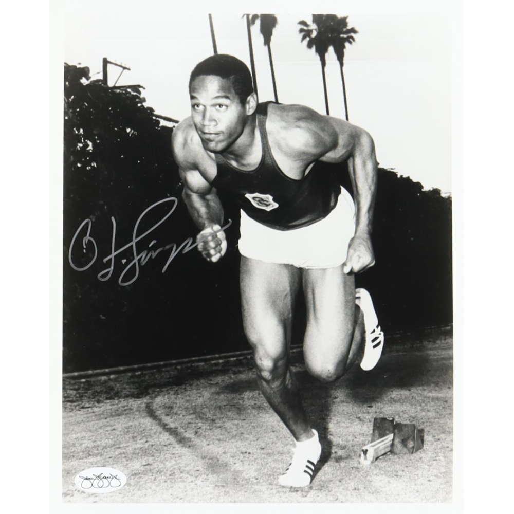 O.J. Simpson Signed 8x10 Photo (JSA) | Pristine Auction