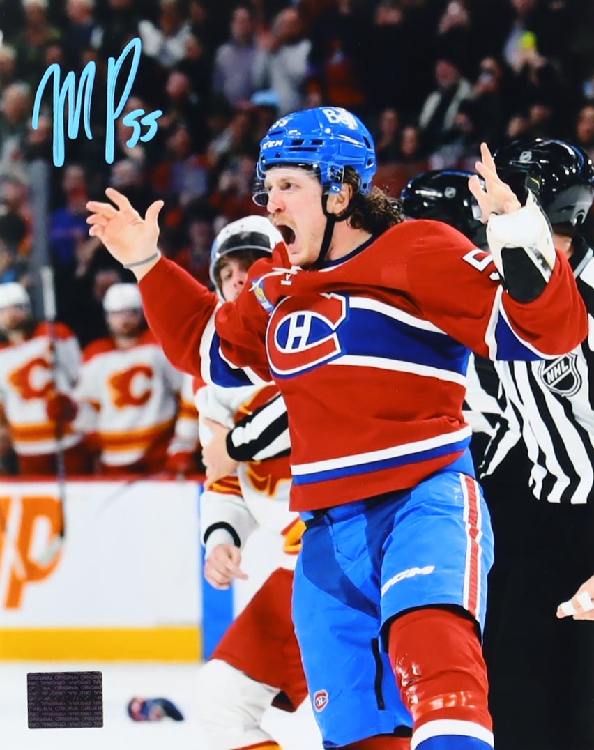Michael Pezzetta Signed Canadiens 8x10 Photo (Premium Autographs ...
