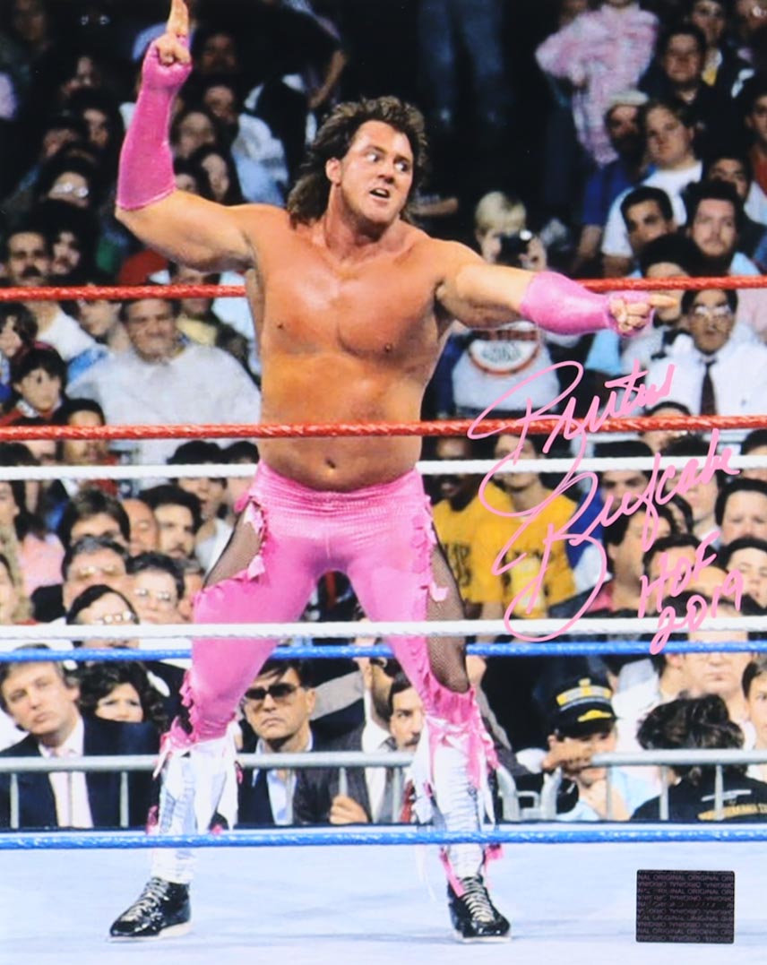 Brutus Beefcake Signed WWF 8x10 Photo Inscribed "HOF 2019" (Premium ...