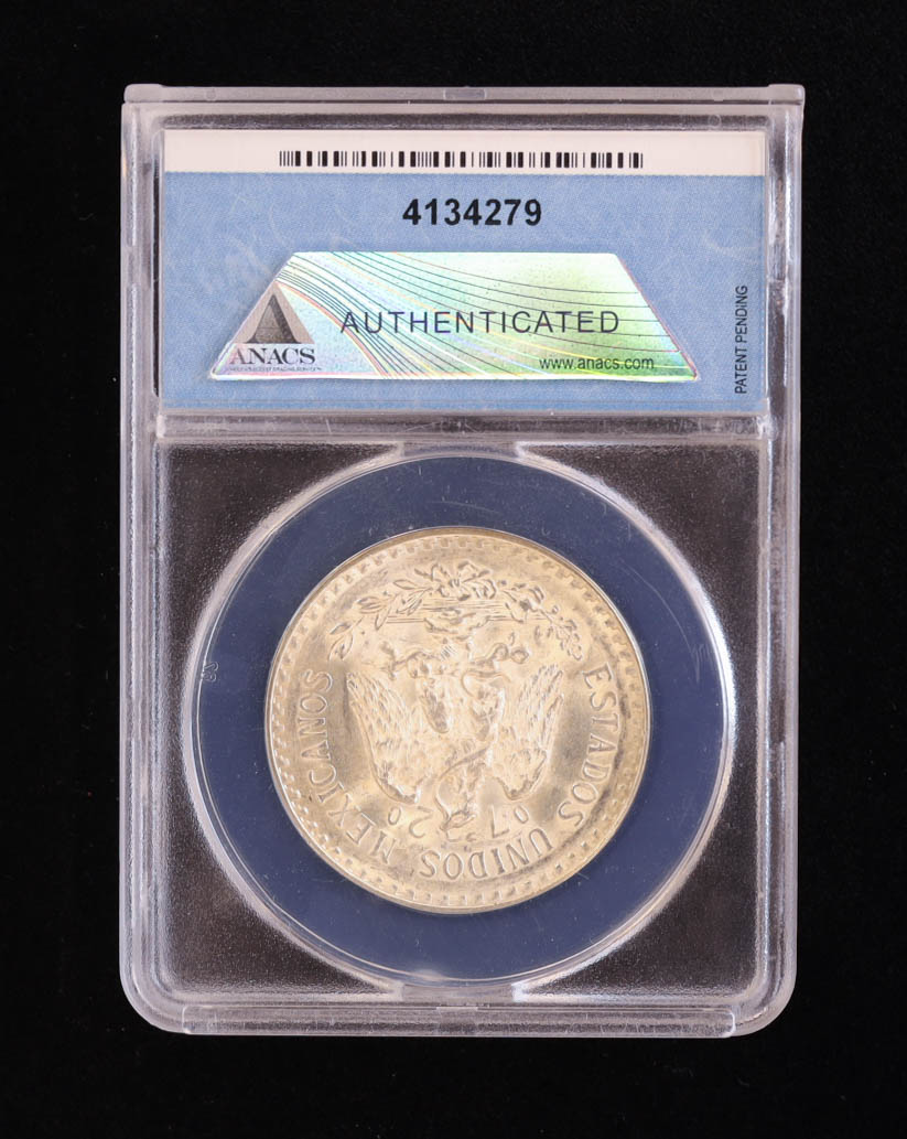 1934-M Mexico Silver Peso (ANACS MS63) | Pristine Auction