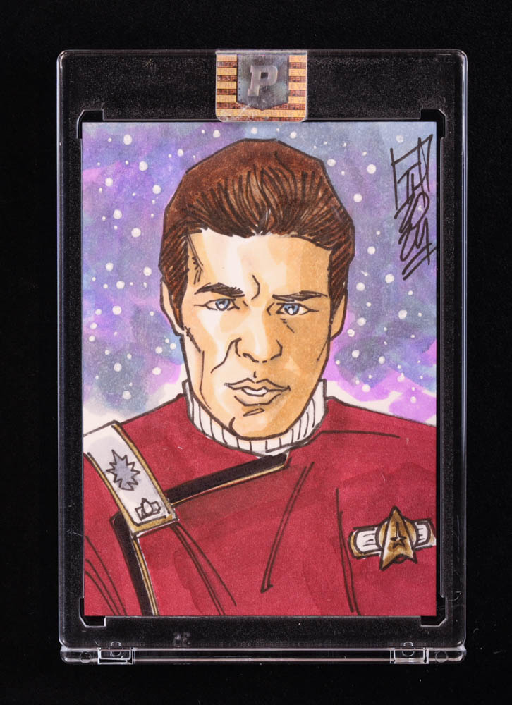 Kirk | Star Trek | Original Art Sketch Card by Tom Hodges (1/1 Original ...