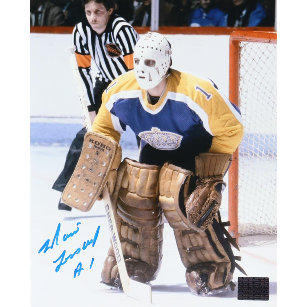 Mario Lessard Signed Kings 8x10 Photo (Premium Autographs) | Pristine ...