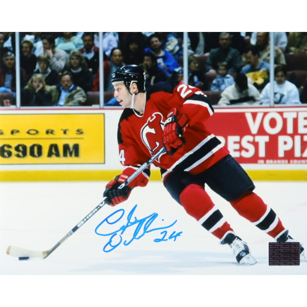 Lyle Odelein Signed Devils 8x10 Photo (Premium Autographs) | Pristine ...