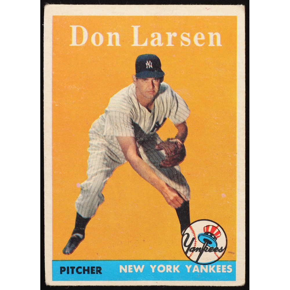 Don Larsen 1958 Topps #161 | Pristine Auction