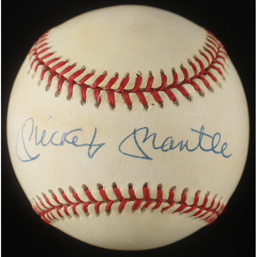 Mickey Mantle Signed OAL Baseball (JSA) | Pristine Auction