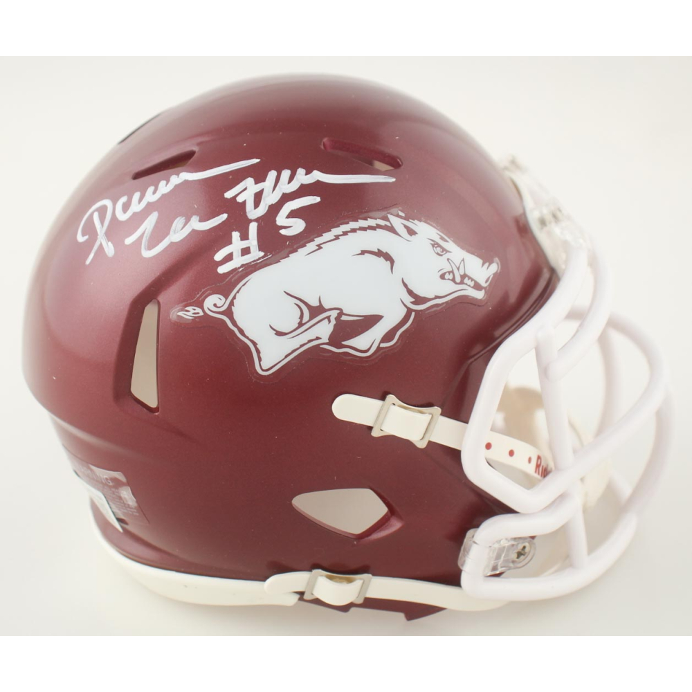 Darren McFadden Signed Arkansas Razorbacks Mini Helmet (Beckett ...