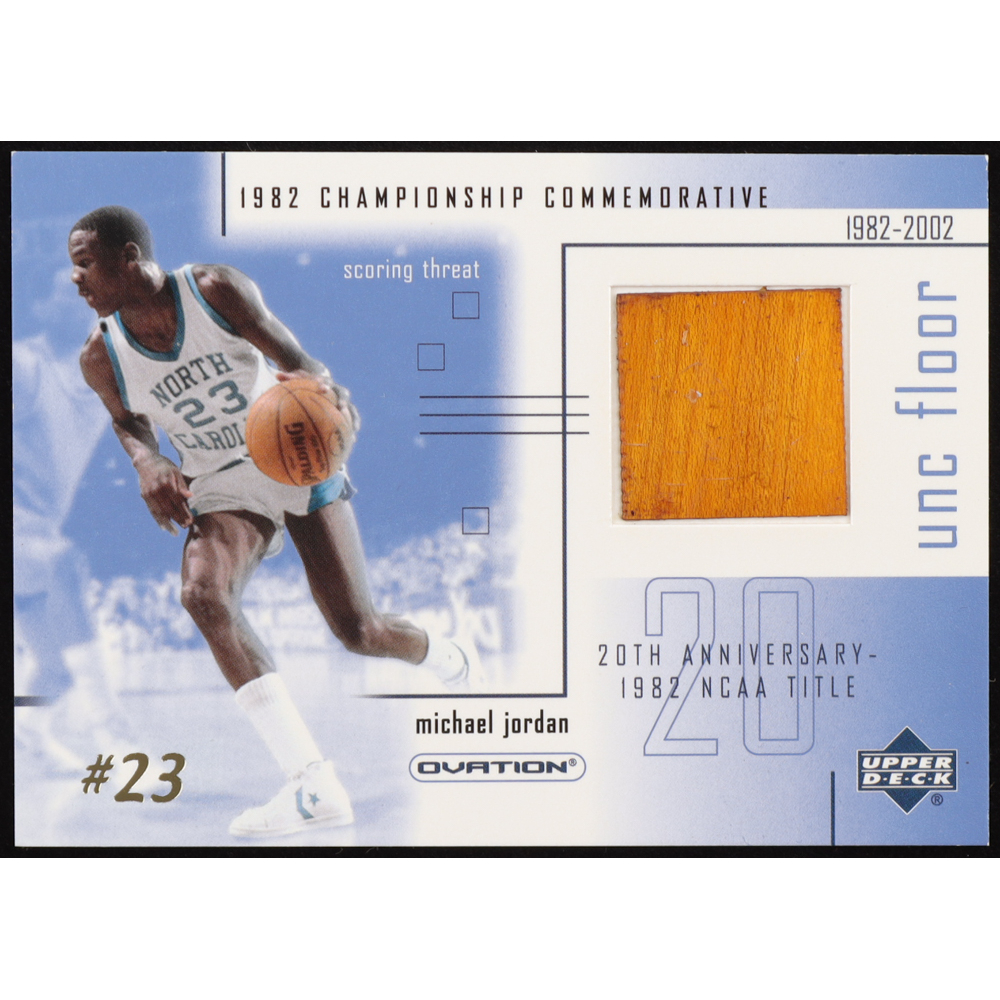 Michael Jordan 2001 Upper Deck Ovation UNC Floor #MJF2 | Pristine Auction