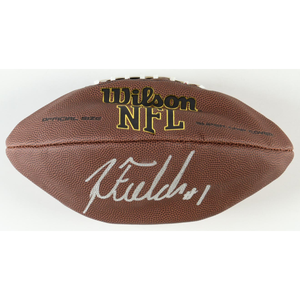 Justin Fields Signed Wilson NFL Football (JSA) | Pristine Auction