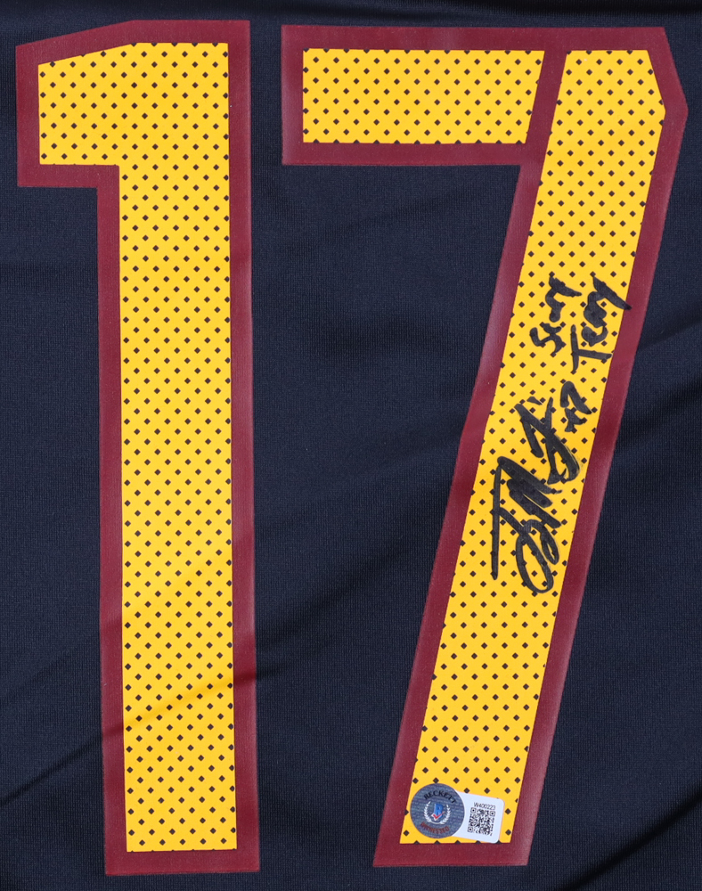 Terry McLaurin Signed Commanders Jersey Inscribed "Scary Terry ...