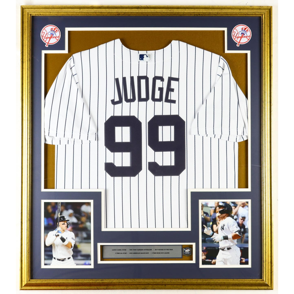 Aaron Judge Custom Framed Yankees Jersey Display With Aaron Judge AL ...