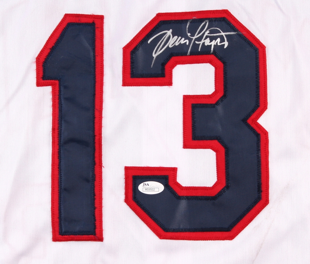 Dennis Haysbert Signed "Pedro Cerrano" Indians Jersey from "Major ...