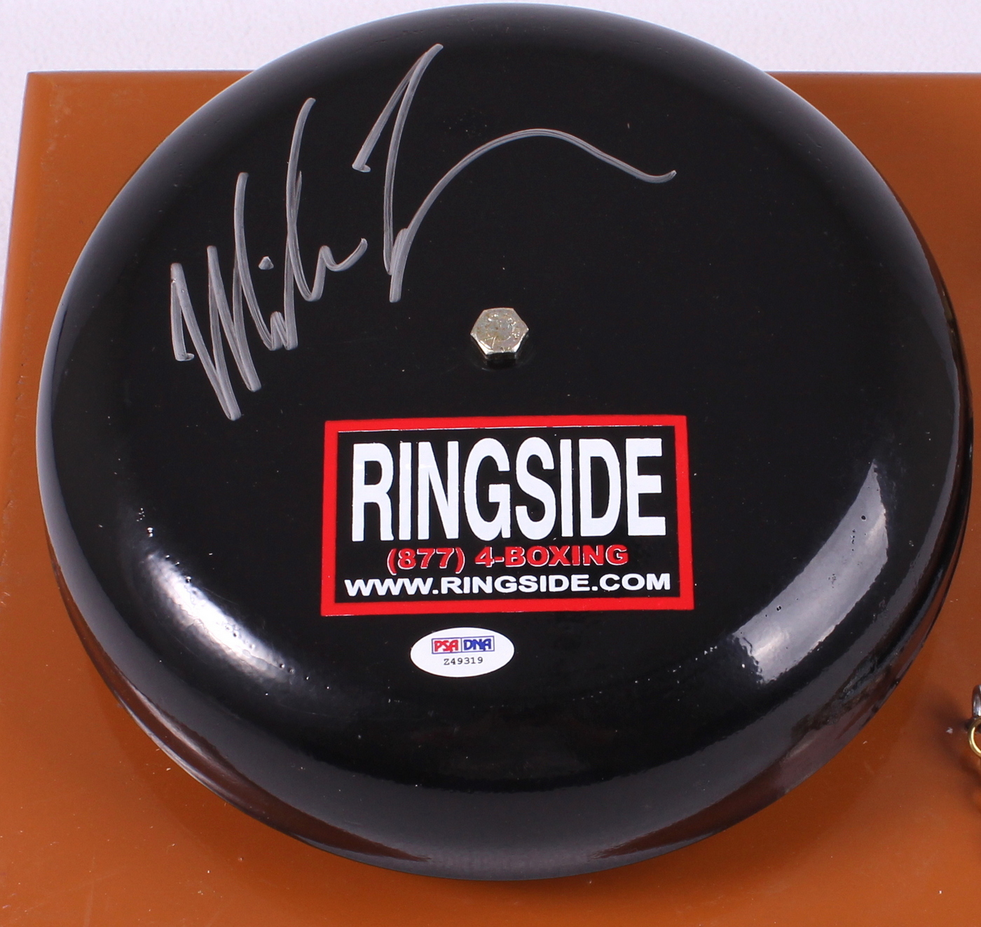 Mike Tyson Signed Authentic Full Size Ringside Boxing Bell (PSA COA ...