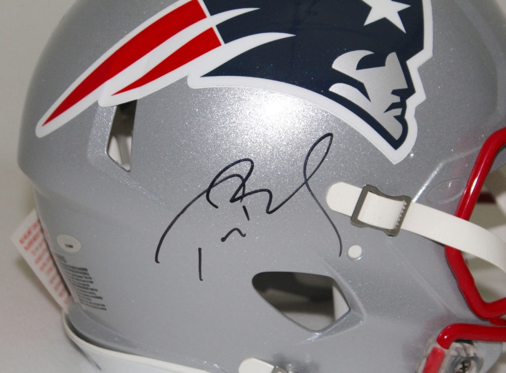 Tom Brady Signed Patroits Full-Size Authentic Pro-Line Helmet (TriStar ...