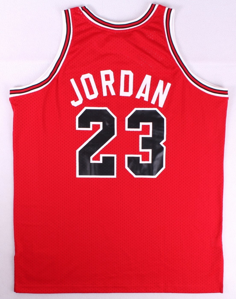 Michael Jordan Signed Limited Edition Authentic Mitchell & Ness 1984-85 "Rookie of the Year ...