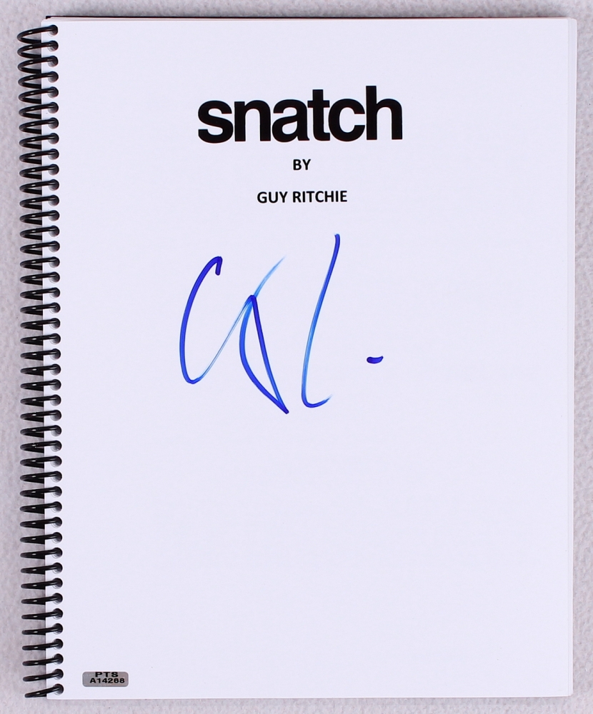 Guy Ritchie Signed "Snatch" Movie Script (Prime Time COA) | Pristine ...
