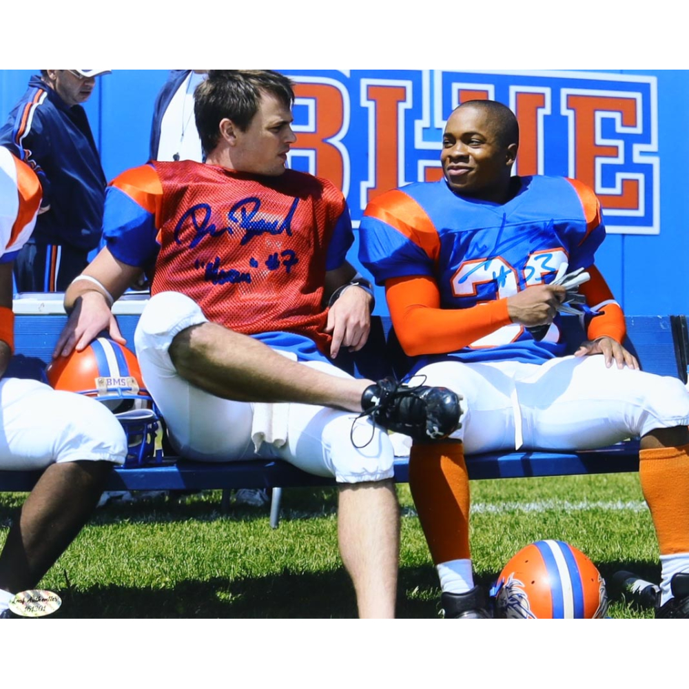 Sam Jones III & Darin Brooks Signed "Blue Mountain State" 8x10 Photo ...