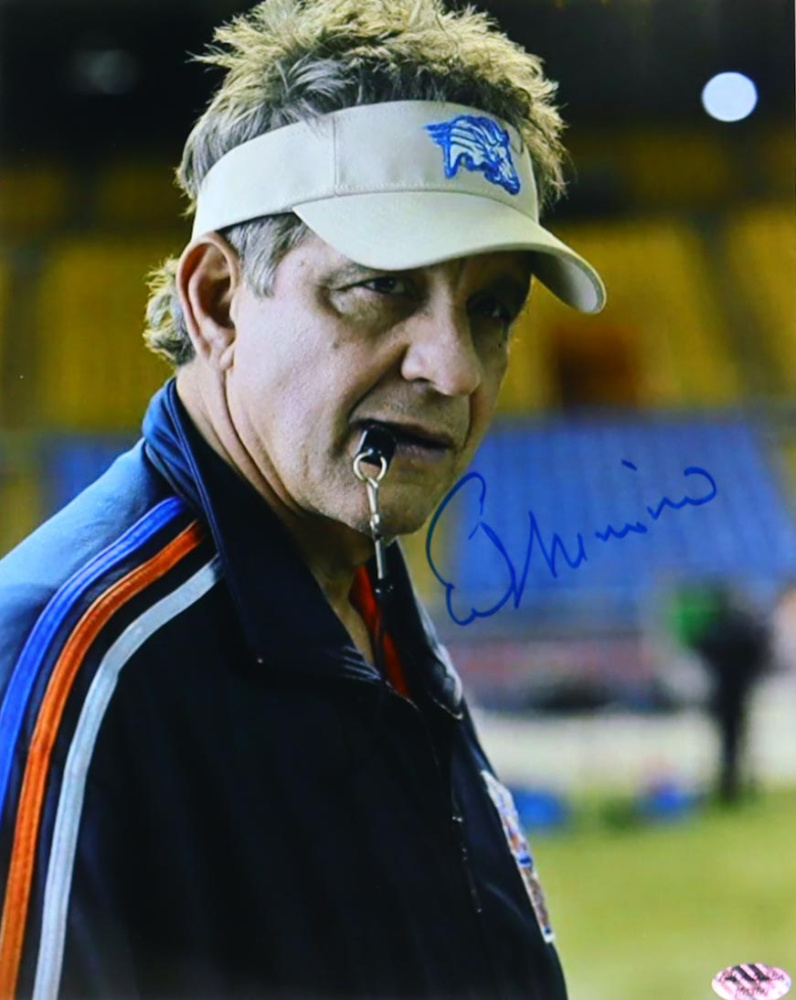 Ed Marinaro Signed "Blue Mountain State" 8x10 Photo (Leaf) | Pristine Auction