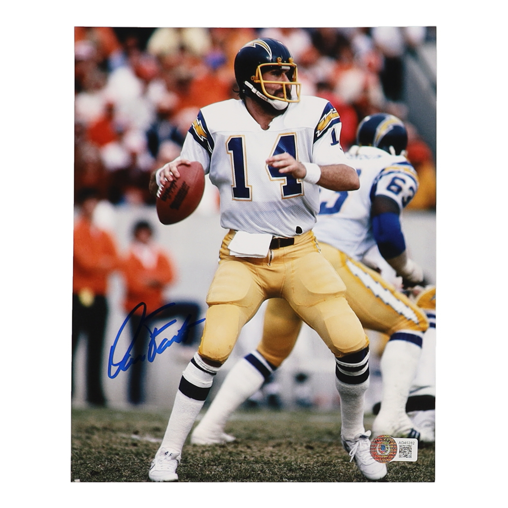 Dan Fouts Signed Chargers 8x10 Photo (Beckett) | Pristine Auction