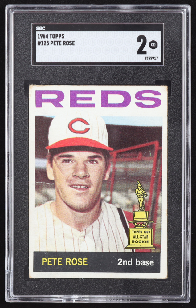 Pete Rose 1964 Topps #125 (SGC 2) | Pristine Auction