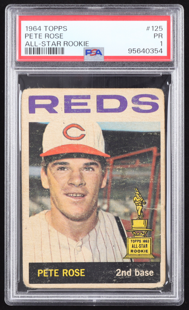 Pete Rose 1964 Topps #125 (PSA 1) | Pristine Auction