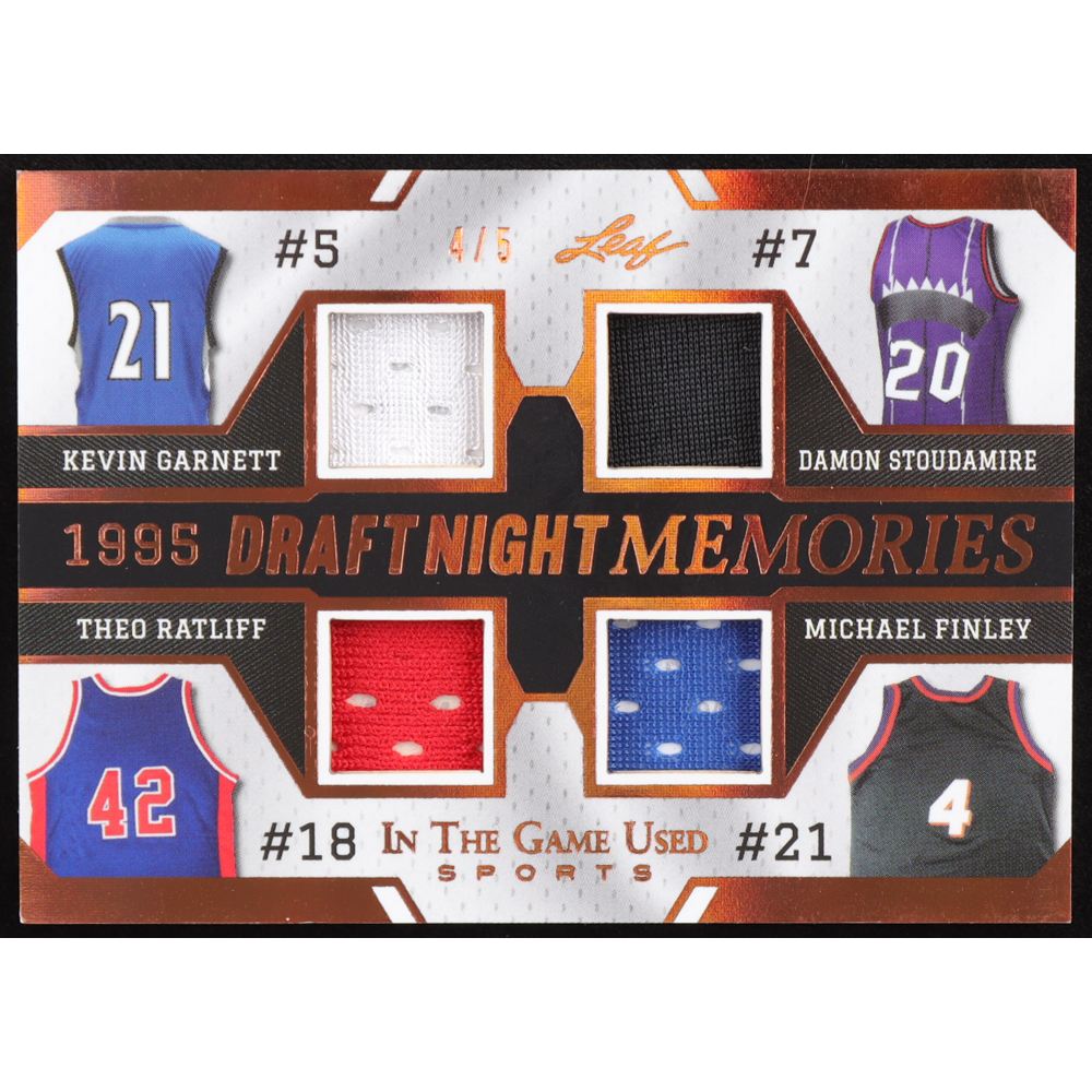 Kevin Garnett / Damon Stoudamire / Theo Ratliff / Michael Finley 2024 ...