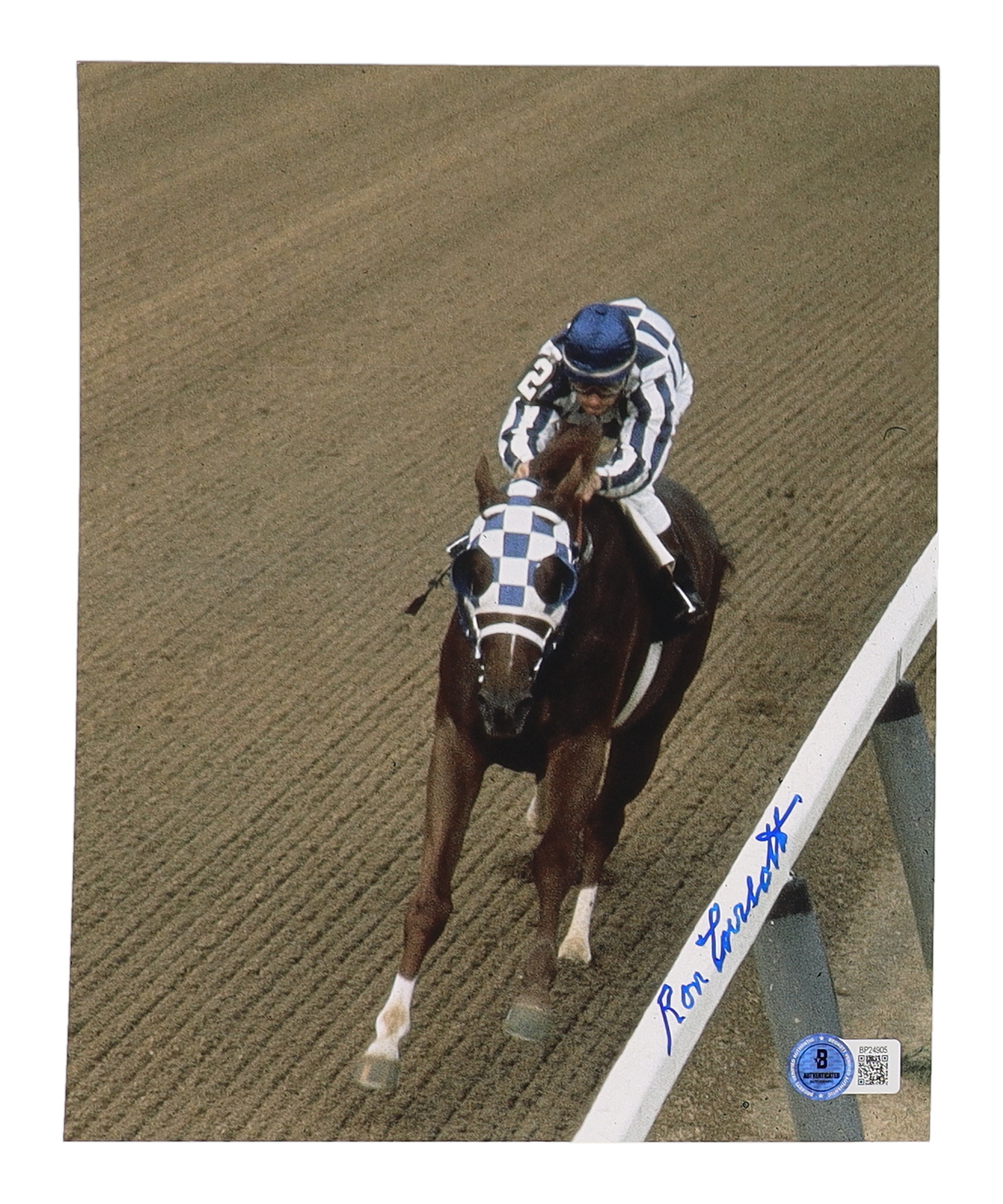 Ron Turcotte Signed 8x10 Photo (Beckett) | Pristine Auction