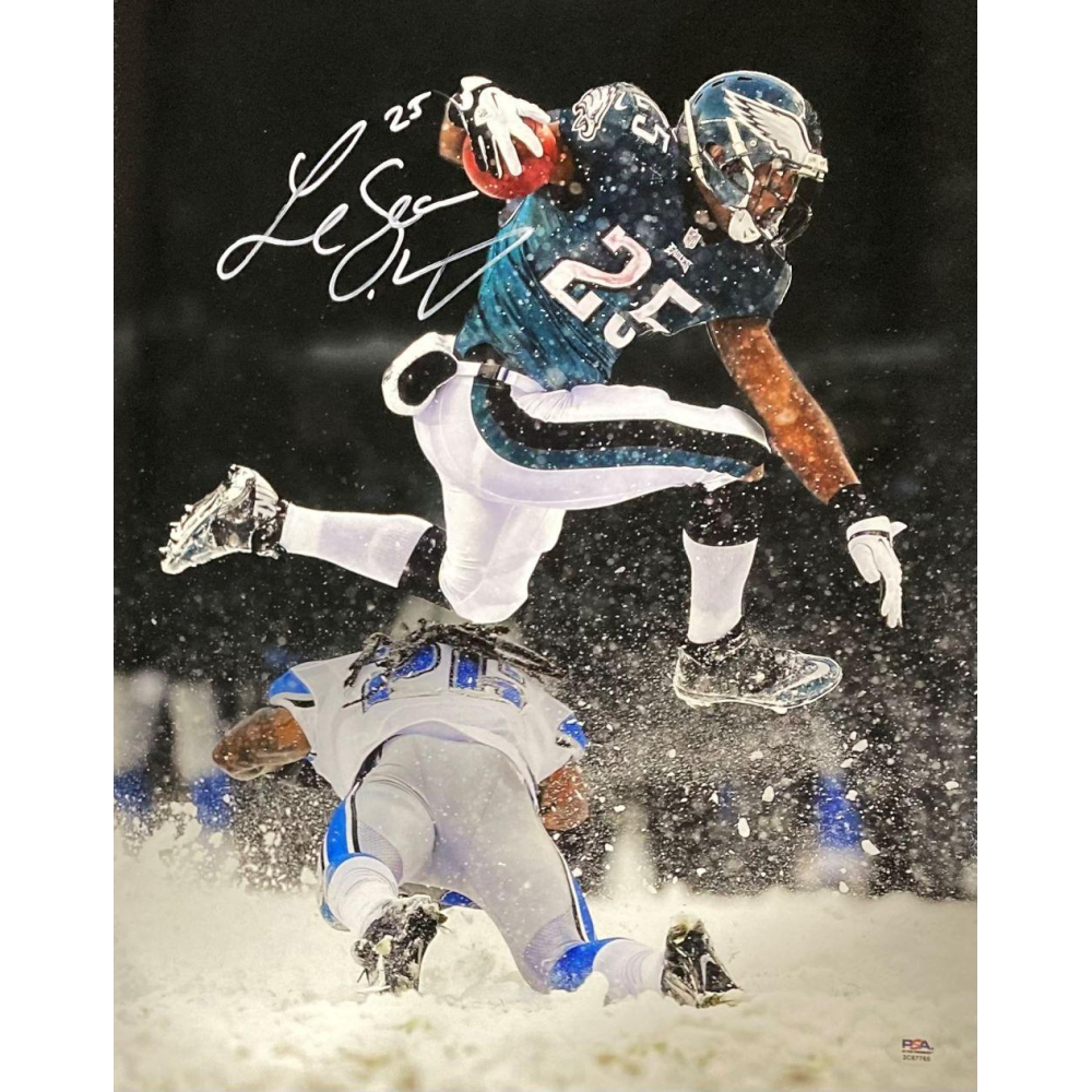 LeSean McCoy Signed Eagles 16x20 Photo (PSA) | Pristine Auction