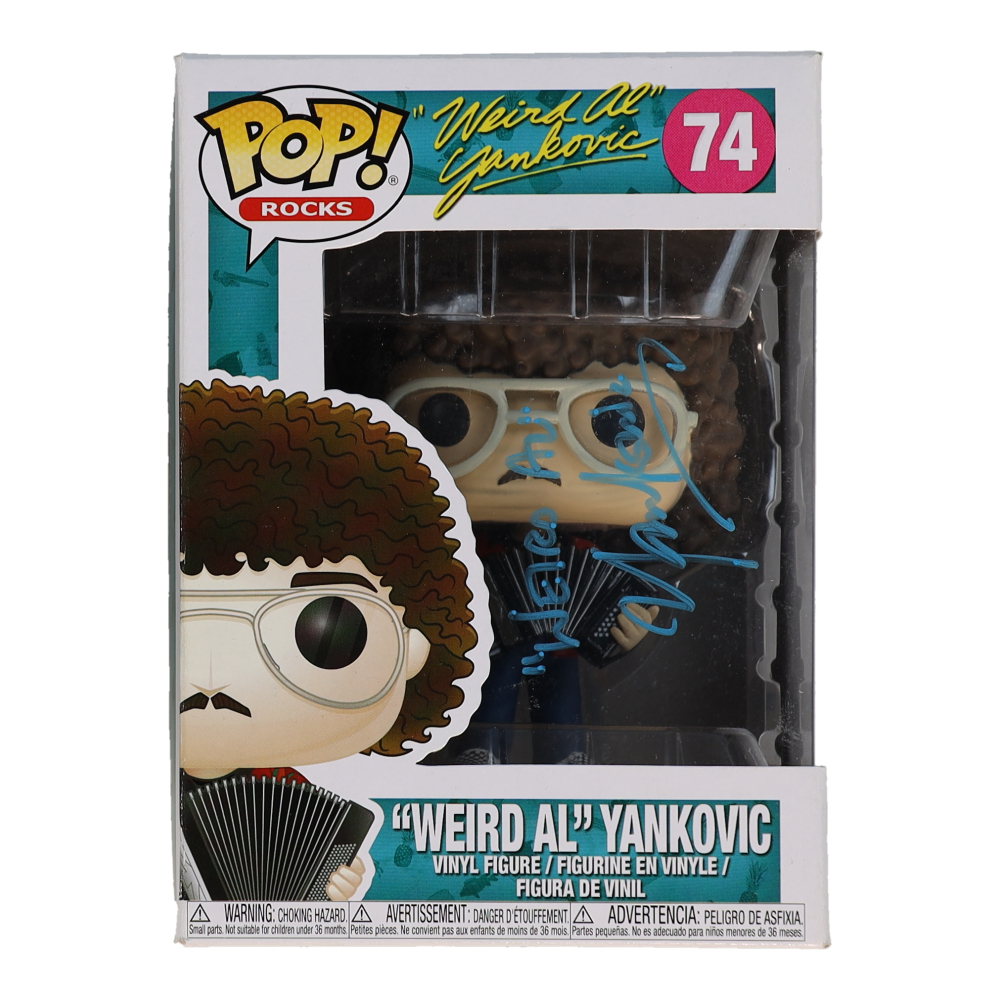 "Weird Al" Yankovic Signed "'Weird Al' Yankovic" #74 Funko Pop! Vinyl ...