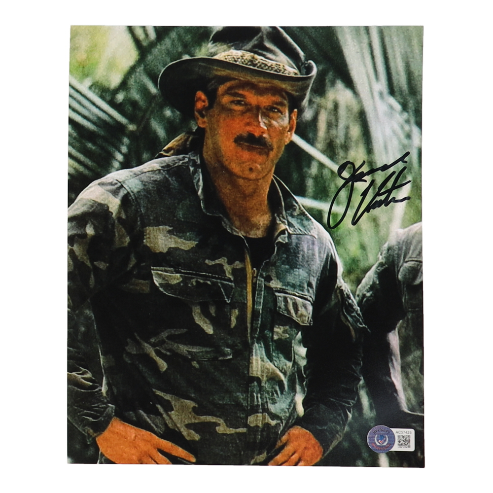 Jesse Ventura Signed "Predator" 8x10 Photo (Beckett) | Pristine Auction