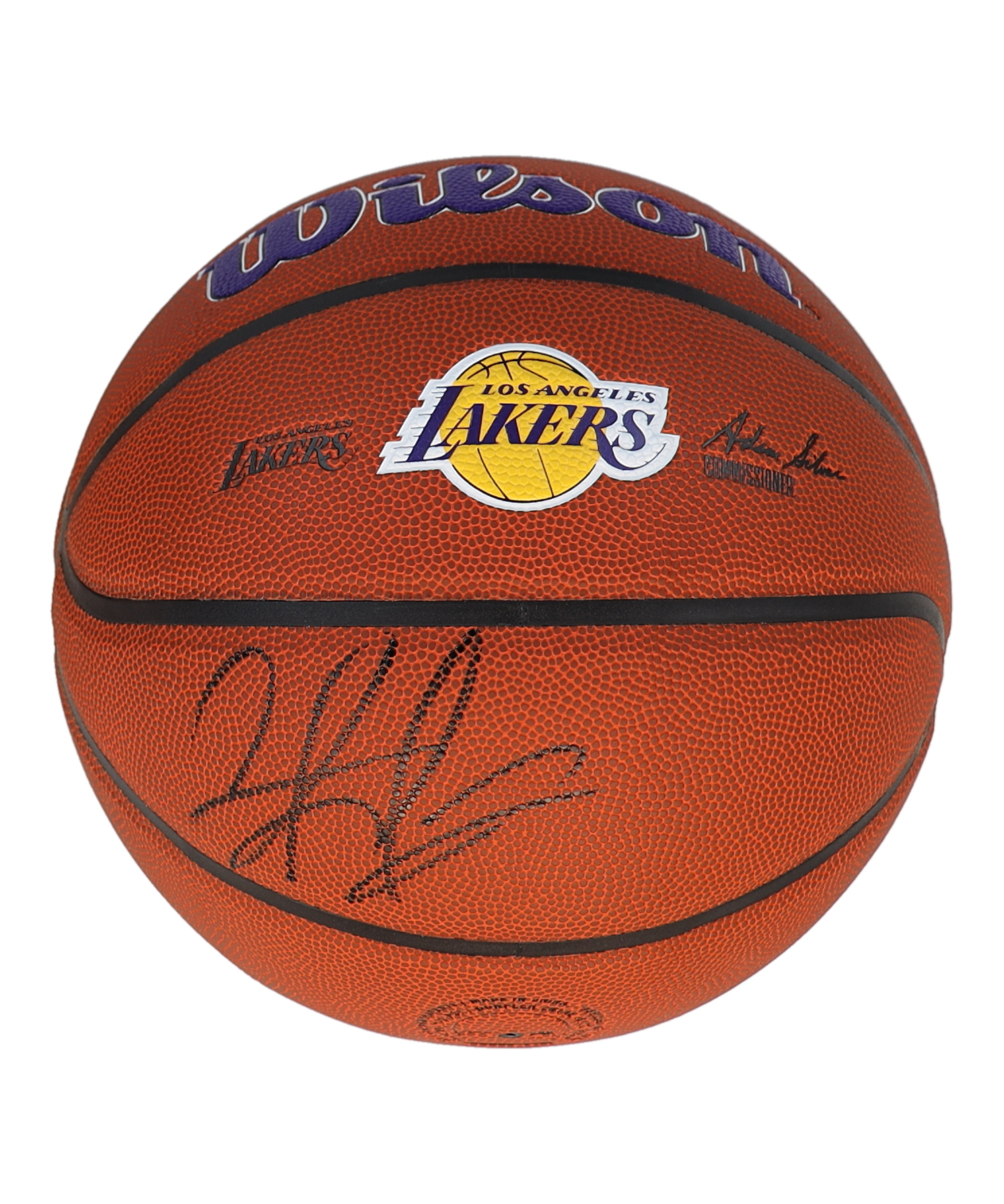 Dennis Rodman Signed Lakers Logo Basketball (PIA) | Pristine Auction