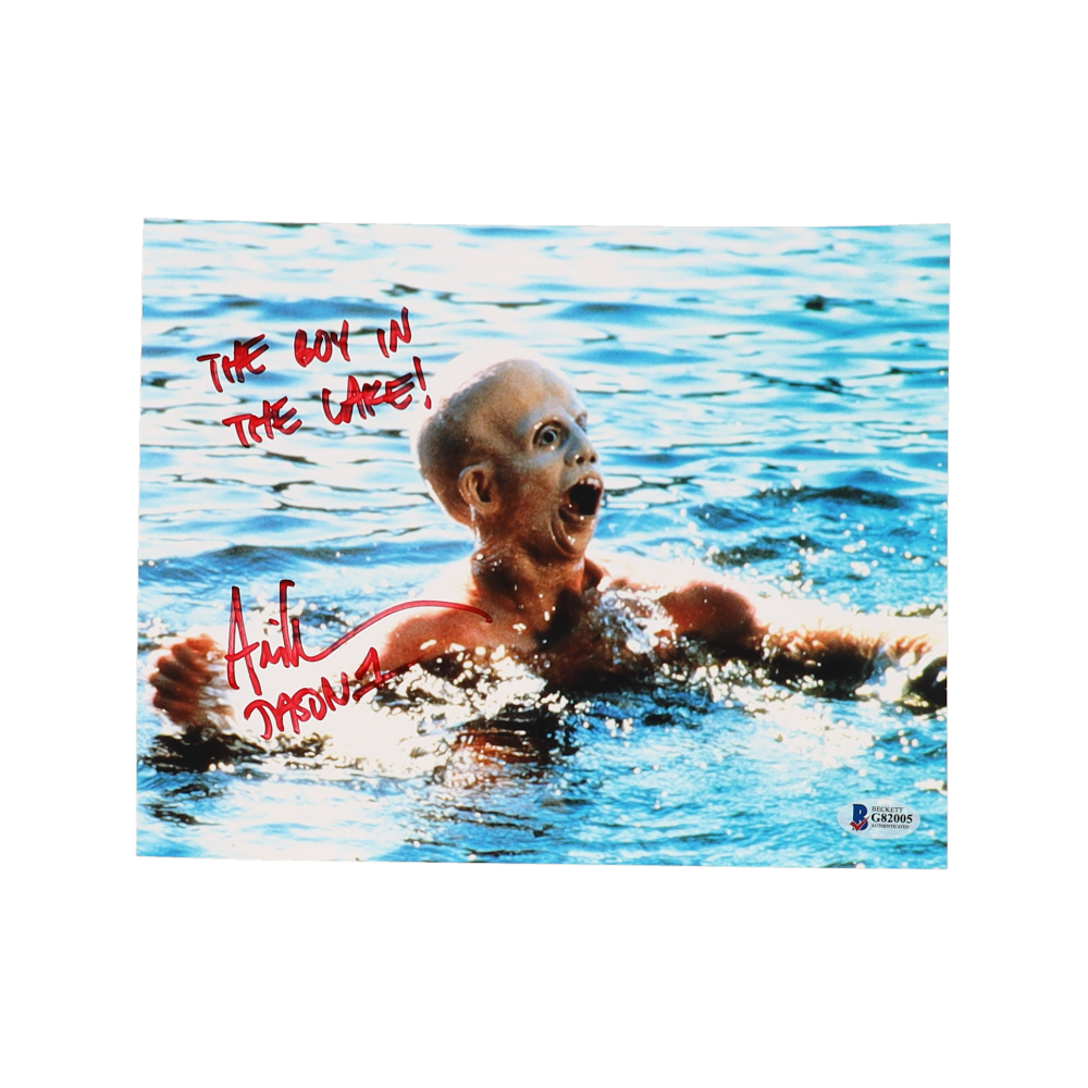 Ari Lehman Signed "Friday the 13th" 8x10 Photo Inscribed "The Boy in ...