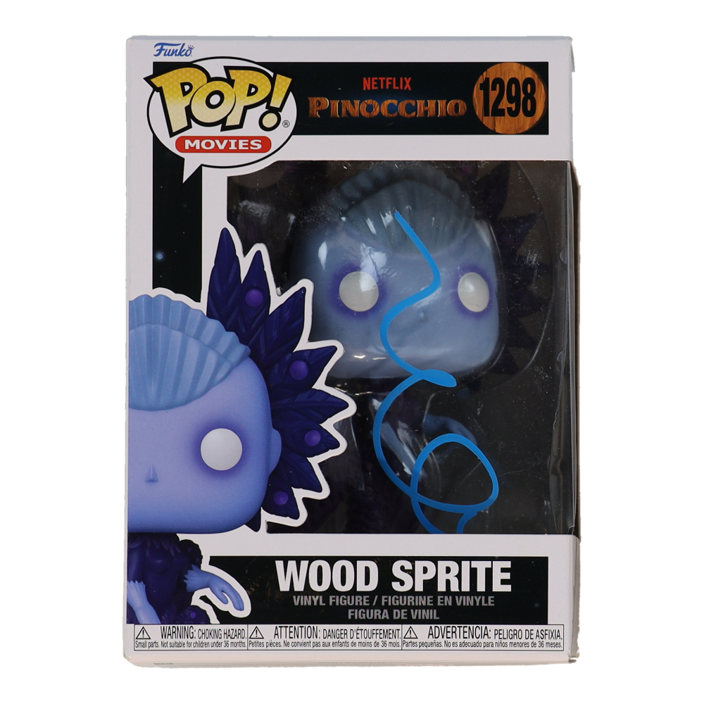 Tilda Swinton Signed "Pinocchio" #1298 Wood Sprite Funko Pop! Figure ...