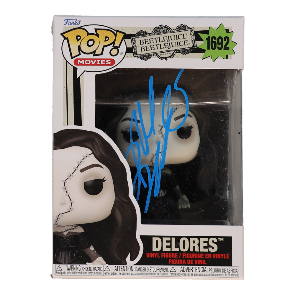 Monica Bellucci Signed "Beetlejuice Beetlejuice" #1692 Delores Funko ...