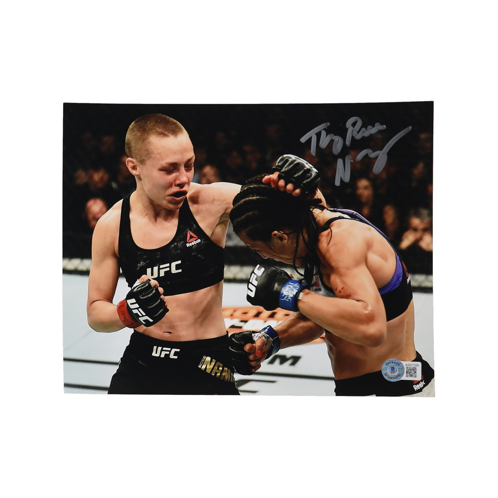 "Thug" Rose Namajunas Signed 8x10 Photo (Beckett) | Pristine Auction