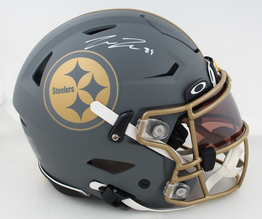 Pat Freiermuth Signed Steelers Full-Size Slate SpeedFlex Authentic ...