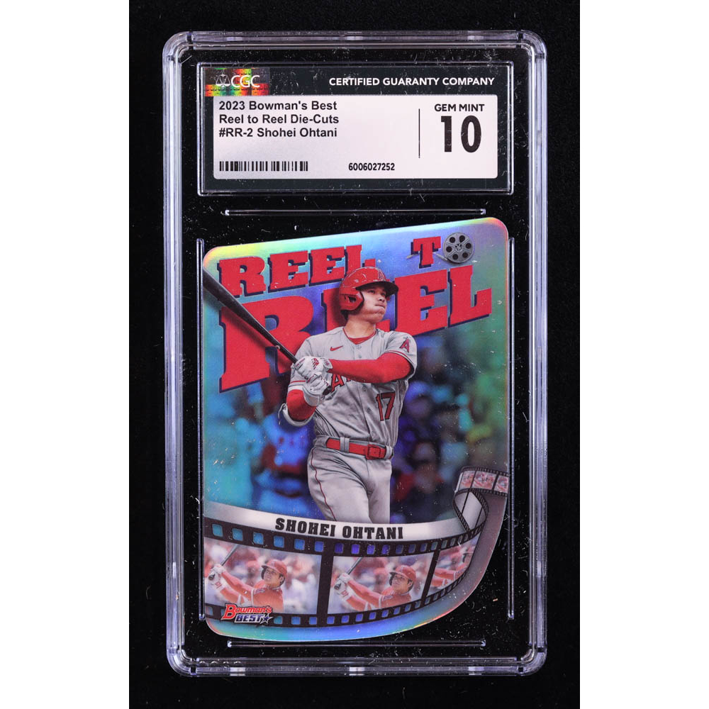 Shohei Ohtani 2023 Bowman's Best Reel to Reel Die Cuts #RR2 (CGC 10 ...
