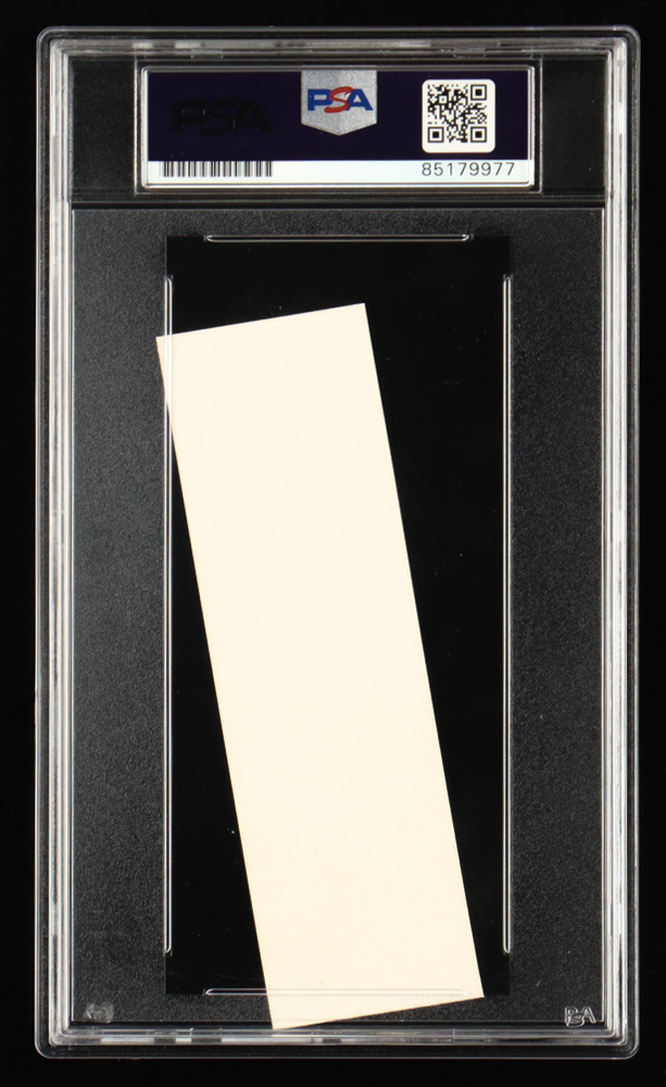Chuck Yeager Signed Cut with Portrait (PSA) | Pristine Auction