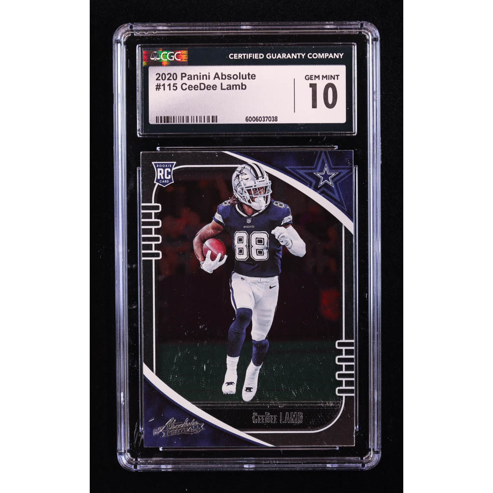 CeeDee Lamb 2020 Absolute #115 RC (CGC 10) | Pristine Auction