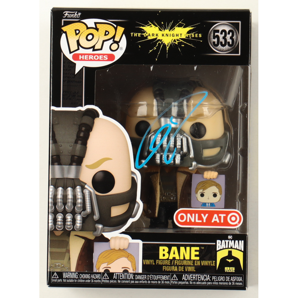 Tom Hardy Signed "The Dark Knight Rises" #533 Bane Funko Pop Vinyl ...