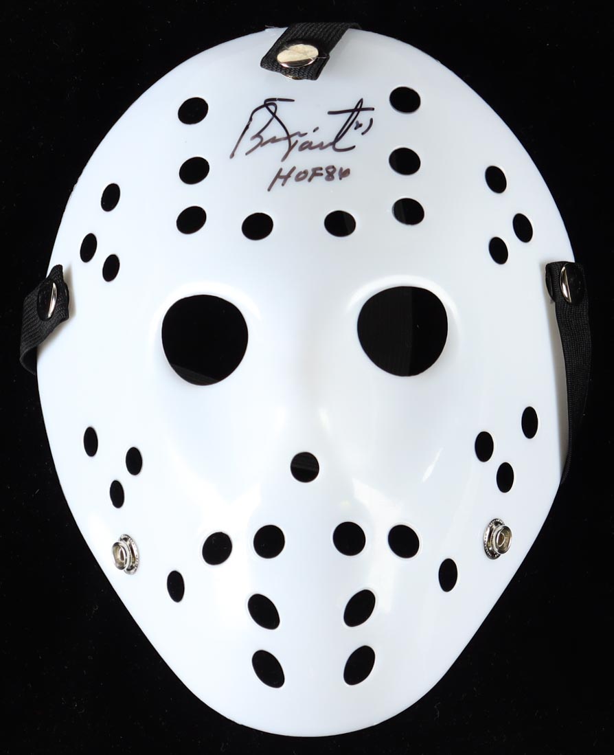 Bernie Parent Signed Replica Goalie Mask Inscribed "HOF 84" (PSA ...