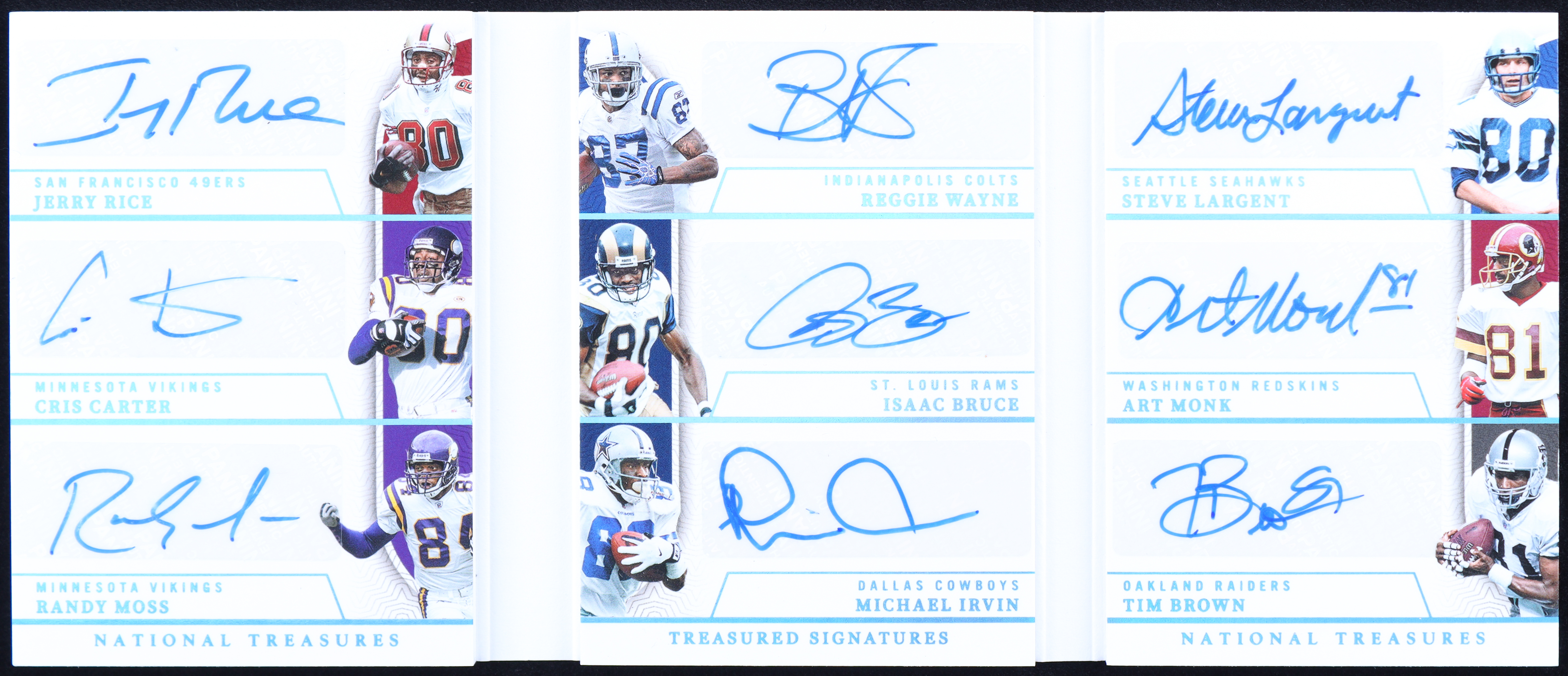 2023 Panini National Treasures Wide Recievers Treasured Signatures # ...