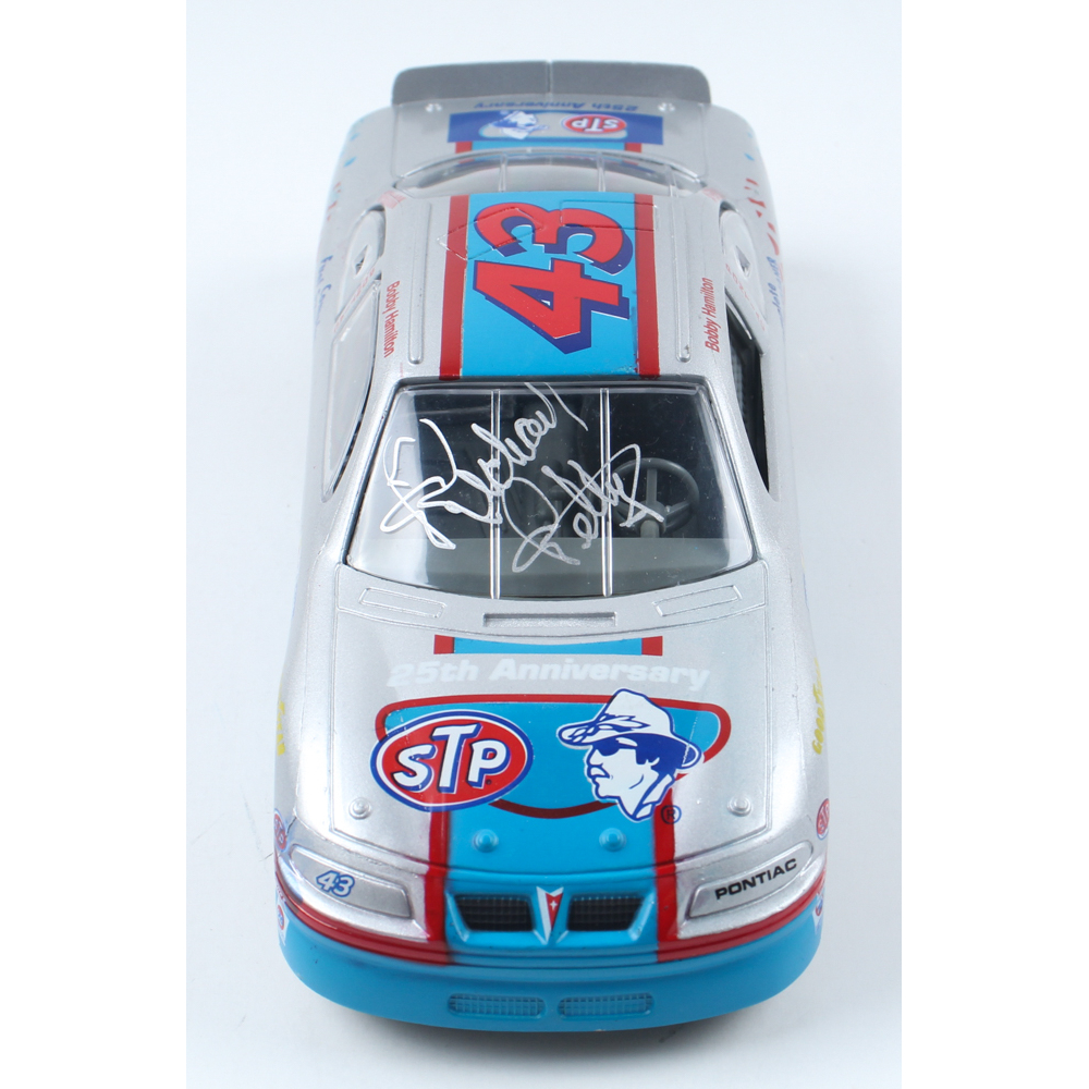 Richard Petty Signed #43 STP 25th Anniversary Pontiac 1:24 Diecast Car ...