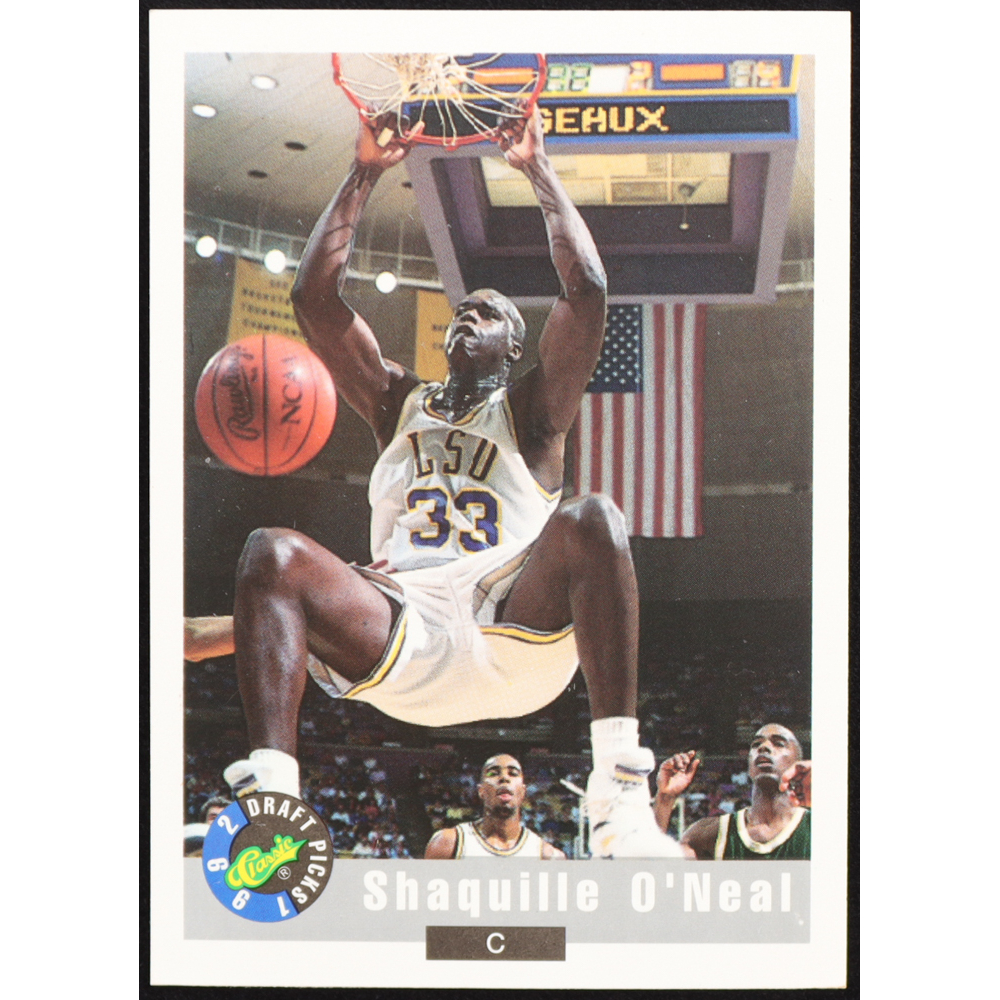 Shaquille O'Neal 1992 Classic Draft Picks #1 RC | Pristine Auction