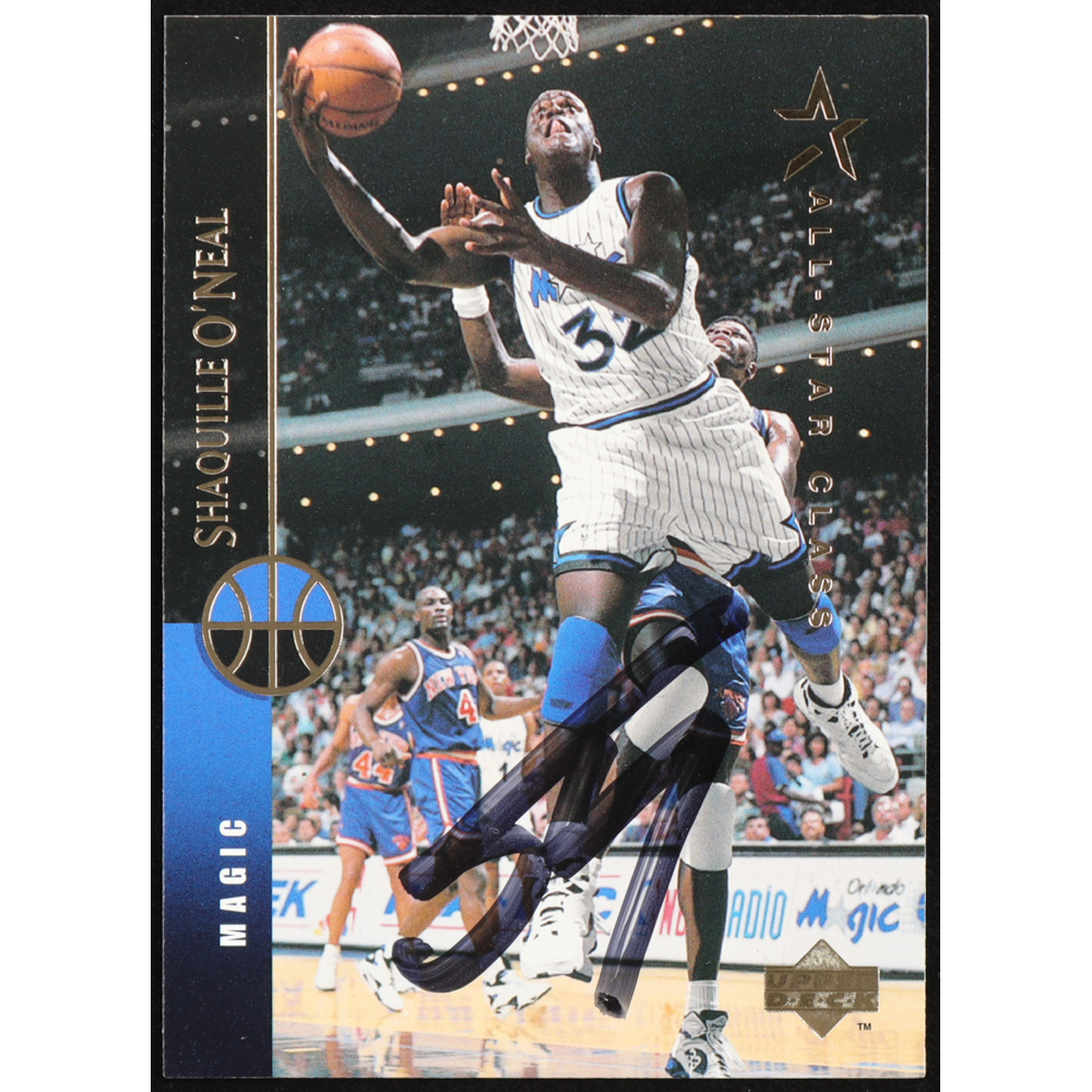 Shaquille O'Neal Signed 1994-95 Upper Deck #100 (PIA) | Pristine Auction