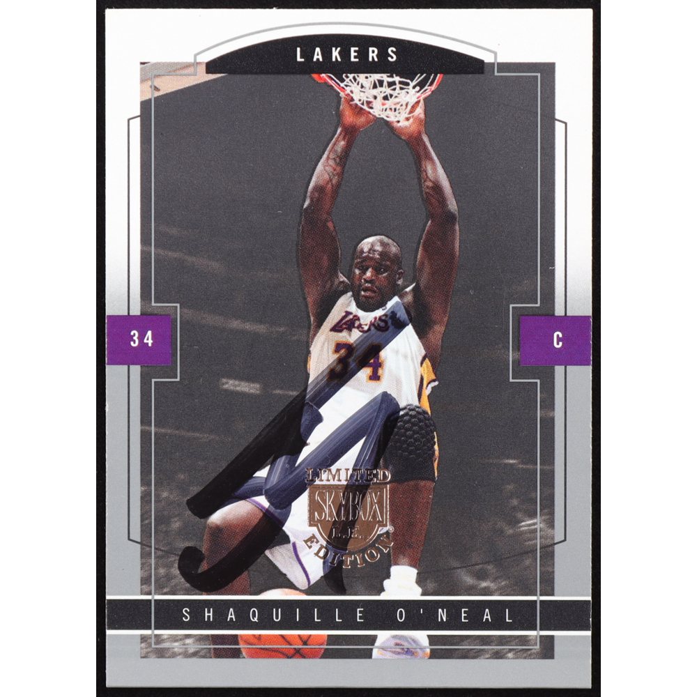 Shaquille O'Neal Signed 2003-04 SkyBox LE #44 (PIA) | Pristine Auction