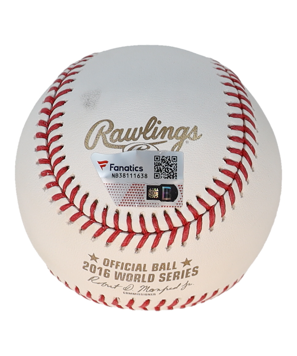 Kris Bryant Signed 2016 World Series Logo Baseball (Fanatics ...