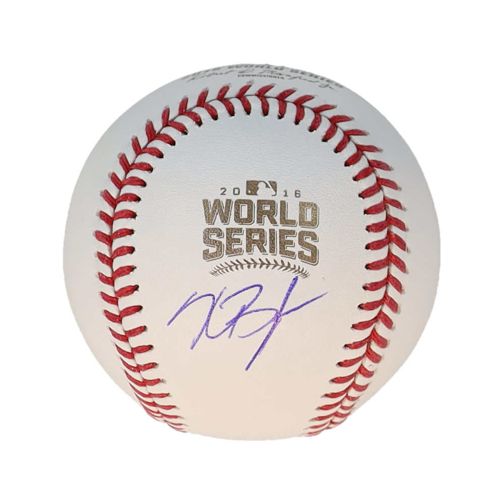 Kris Bryant Signed 2016 World Series Logo Baseball (Fanatics ...
